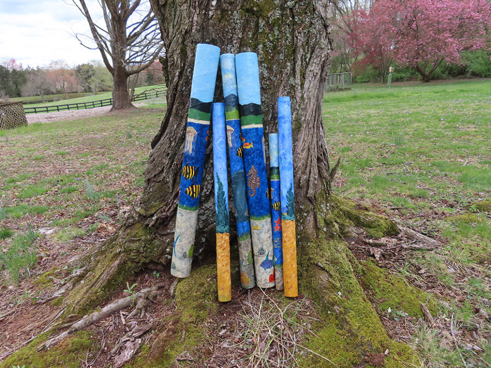 Papier Mache’ Rain Maker | Leaflin Art
